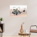 Mars Perseverance Rover With Instruments Poster | Zazzle