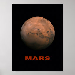 Mars Poster | Zazzle