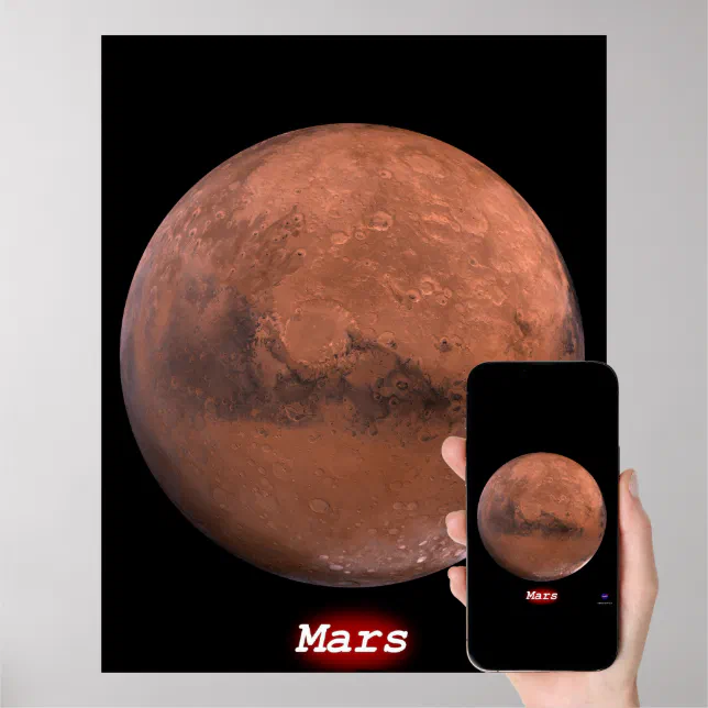 Mars Poster | Zazzle