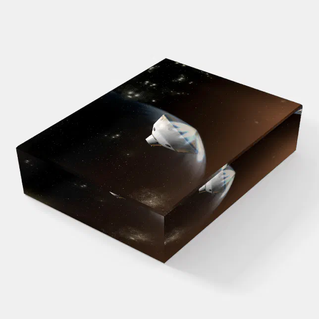 Mars Science Laboratory Aeroshell Capsule 2 Paperweight | Zazzle