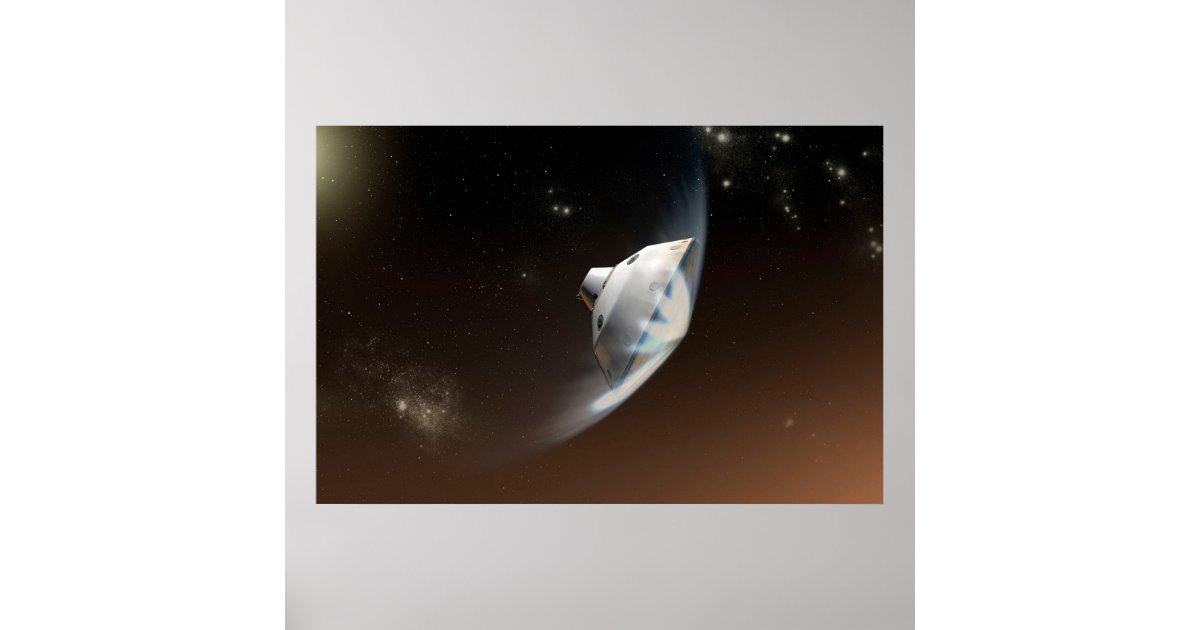 Mars Science Laboratory Aeroshell Capsule 2 Poster | Zazzle