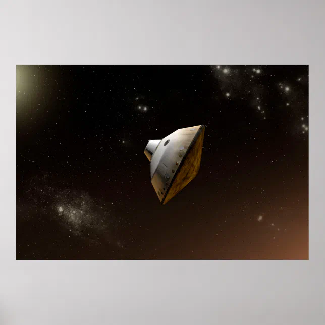Mars Science Laboratory Aeroshell Capsule Poster | Zazzle