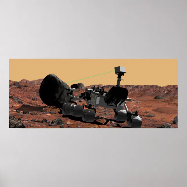 Mars Science Laboratory Poster | Zazzle