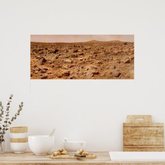 Mars Surface Poster | Zazzle