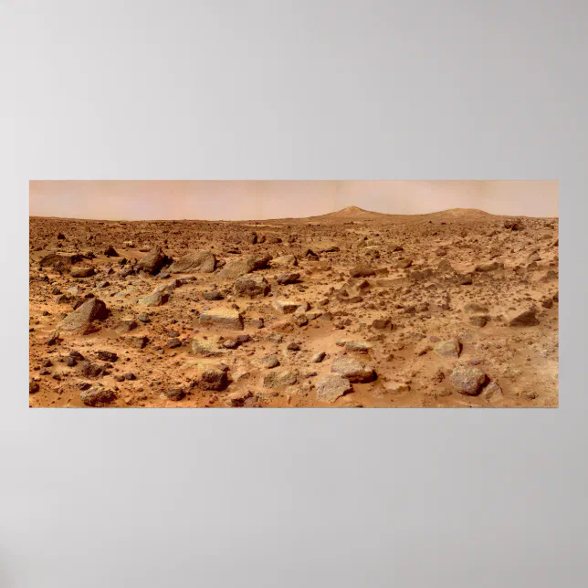 Mars Surface Poster | Zazzle