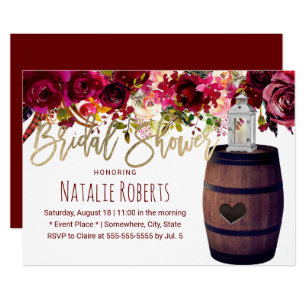 Wine Barrel Invitations | Zazzle