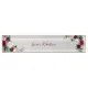 Marsala & Navy Floral Shabby Chic Office Custom Desk Name Plate | Zazzle