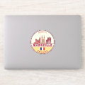 Marseille France City Skyline Emblem Sticker | Zazzle