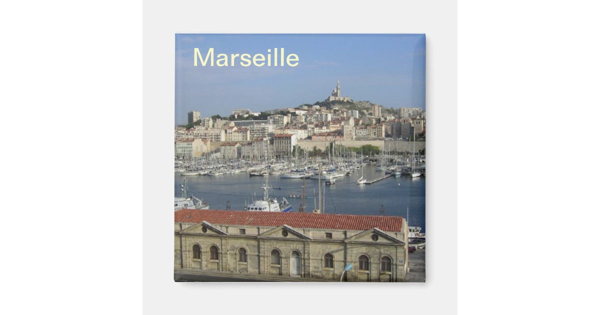 Marseille magnet | Zazzle