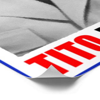 MARSHAL JOSIP BROZ TITO BOSS POSTER | Zazzle