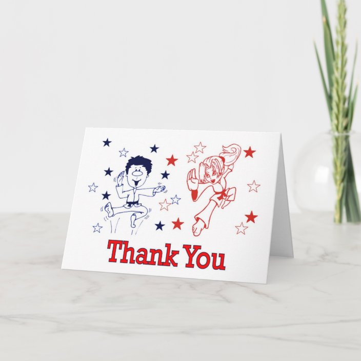 Martial Arts Celebration Thank You Cards | Zazzle.com