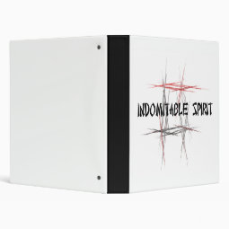 Martial Arts Indomitable Spirit Binder | Zazzle