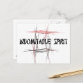 Martial Arts Indomitable Spirit Postcard | Zazzle