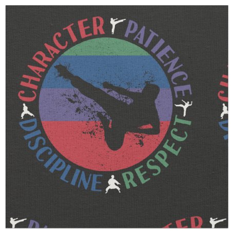 MARTIAL ARTS FABRIC | Zazzle