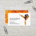 Martial Arts Karate Instructor Professional Business Card | Zazzle