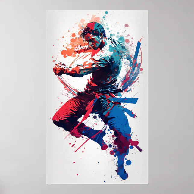 Martial Arts Poster | Zazzle