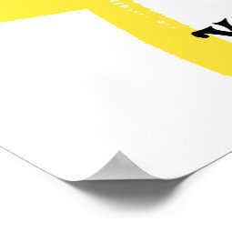 Martial Arts Proud to be a Yellow Belt Poster | Zazzle