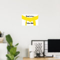 Martial Arts Proud to be a Yellow Belt Poster | Zazzle