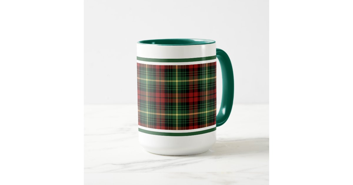 Martin Clan Tartan Mug | Zazzle