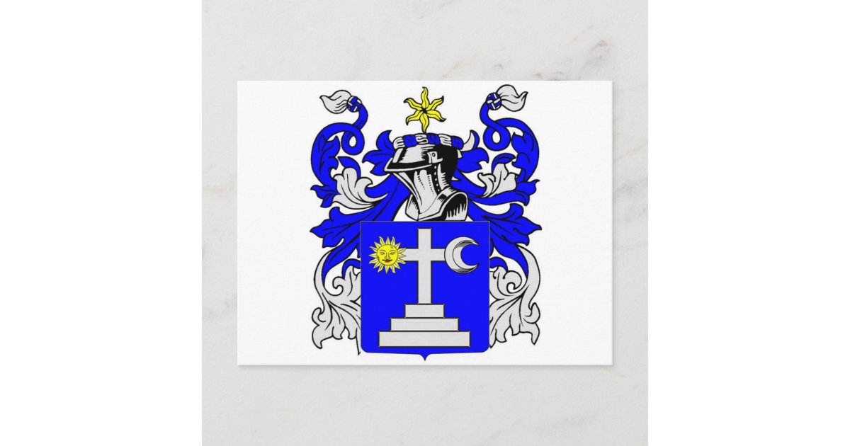 Martin (Irish) Coat of Arms Postcard | Zazzle