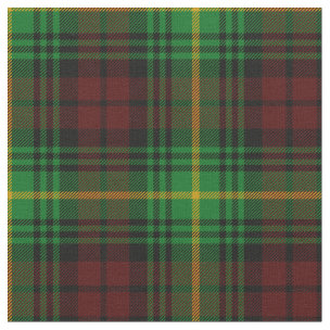 Clan Martin Tartan Fabric | Zazzle