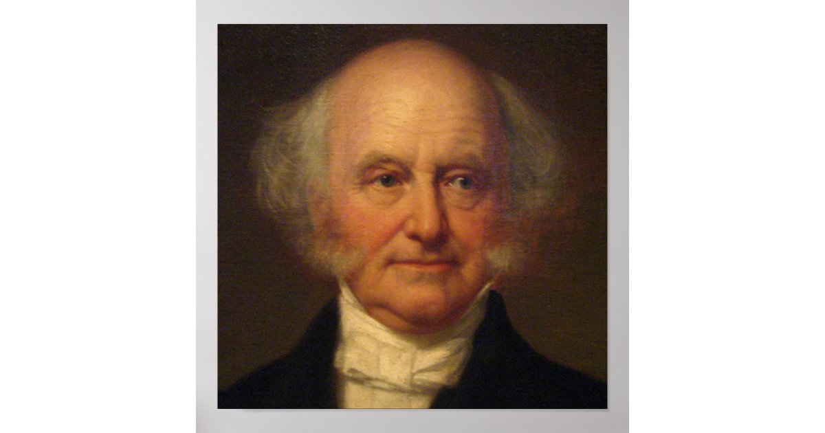 Martin Van Buren 8th President Poster | Zazzle