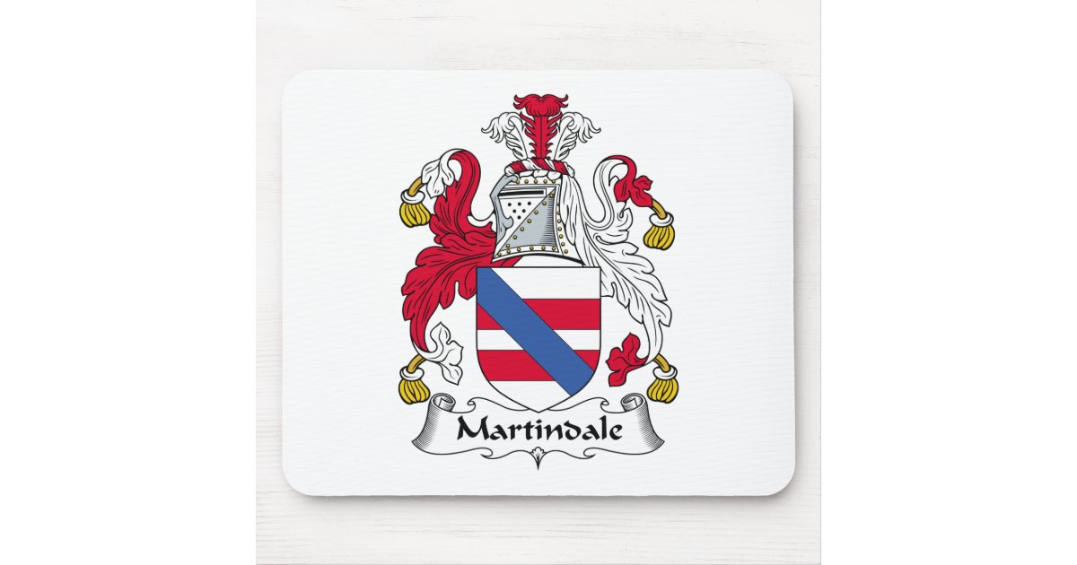 Martindale Family Crest Mouse Pad | Zazzle