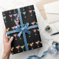 Martini Cocktails Art Wrapping Paper | Zazzle