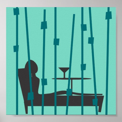 Martini Time Poster | Zazzle