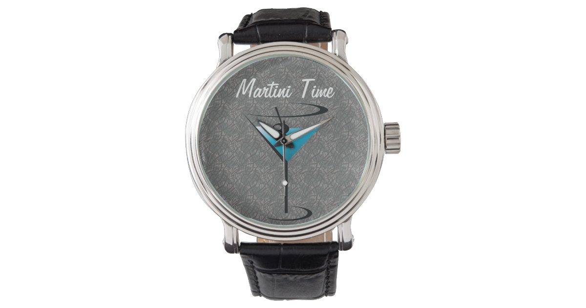 Martini Time Watch Fashion Accessory | Zazzle