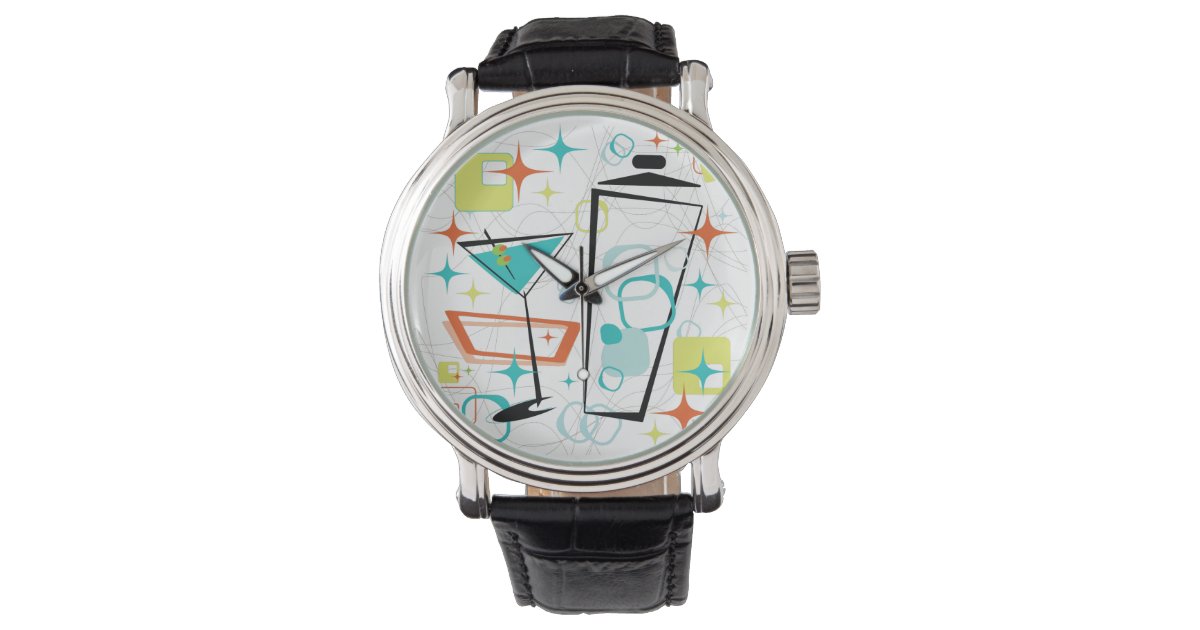 Martinis A Go-Go Watch | Zazzle