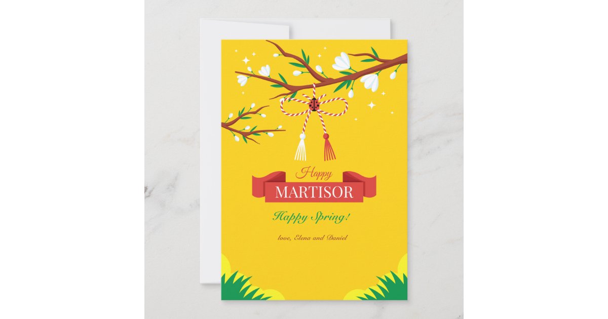 Martisor Greeting Card | Zazzle