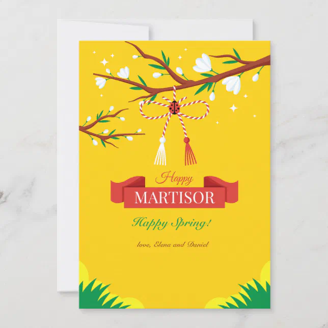 Martisor Greeting Card | Zazzle