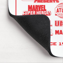 Marvel Branding Logos Since 1939 Mouse Pad | Zazzle