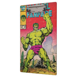 Marvel Fanfare Hulk Comic #29 Clipboard | Zazzle
