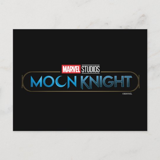 Marvel Studios Moon Knight Logo Postcard | Zazzle.com