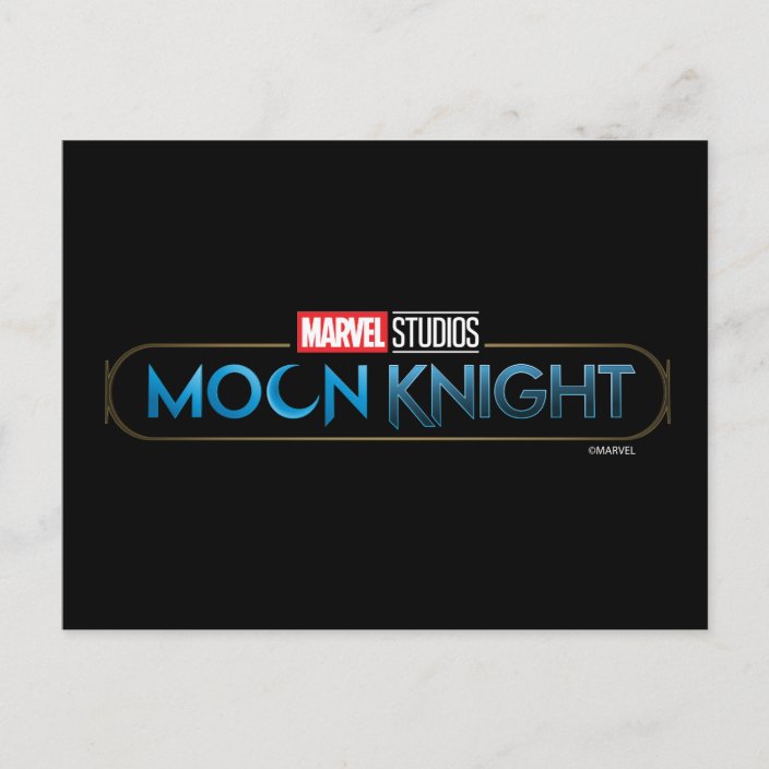 Marvel Studios Moon Knight Logo Postcard | Zazzle.com