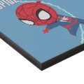 Marvel's Spider-Man | Cartoon Spidey Swinging Panel Wall Art | Zazzle
