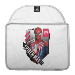 Marvel's Spider-Man | Hi-Tech Character Badge MacBook Pro Sleeve | Zazzle
