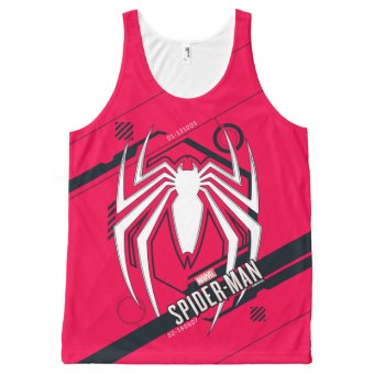 Marvel's Spider-Man | Hi-Tech Spider Graphic All-Over-Print Tank Top ...