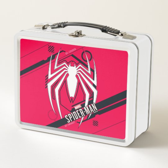 Marvel's Spider-Man | Hi-Tech Spider Graphic Metal Lunch Box | Zazzle.com