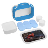 Marvel's Spider-Man | Landing on Webbed Helicopter Lunch Box | Zazzle