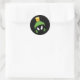 MARVIN THE MARTIAN™ Angry Face Classic Round Sticker | Zazzle