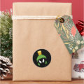 MARVIN THE MARTIAN™ Angry Face Classic Round Sticker | Zazzle
