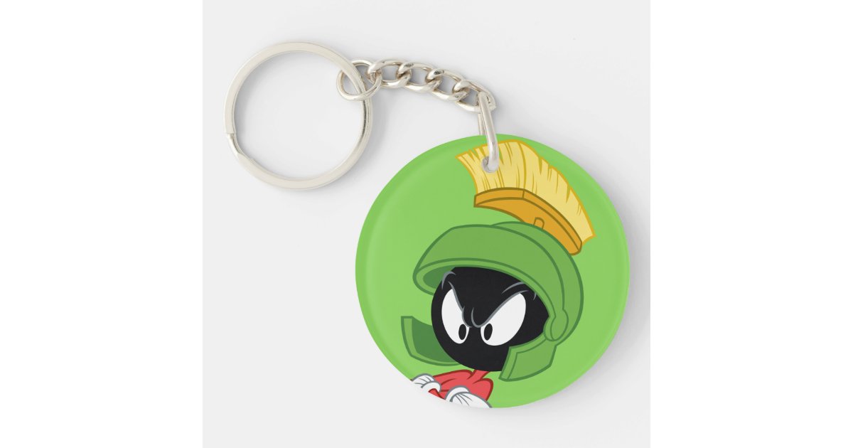MARVIN THE MARTIAN™ | Arms Crossed Keychain | Zazzle