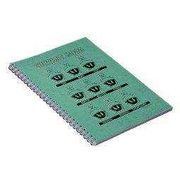 MARVIN THE MARTIAN™ Current Mood Chart Notebook | Zazzle