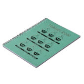 MARVIN THE MARTIAN™ Current Mood Chart Notebook | Zazzle