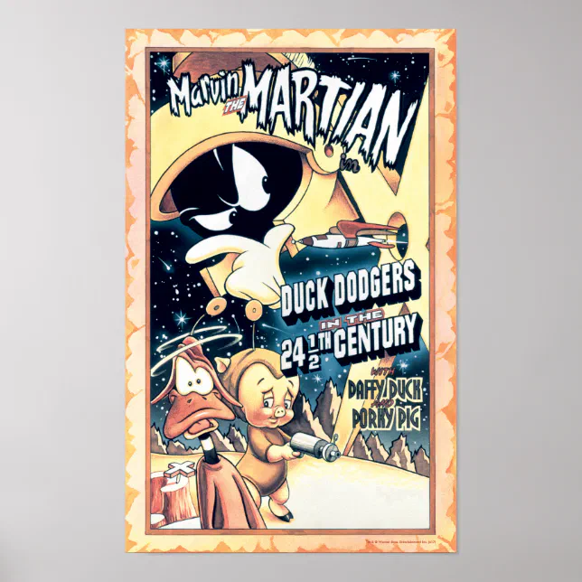 MARVIN THE MARTIAN™, DAFFY DUCK™ and Porky Pig Poster | Zazzle MARVIN THE MARTIAN™, DAFFY DUCK™ and Porky Pig Poster | Zazzle