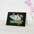 MARVIN THE MARTIAN™ I Laser Humans Card | Zazzle