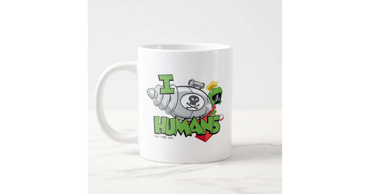 MARVIN THE MARTIAN™ I Laser Humans Giant Coffee Mug | Zazzle